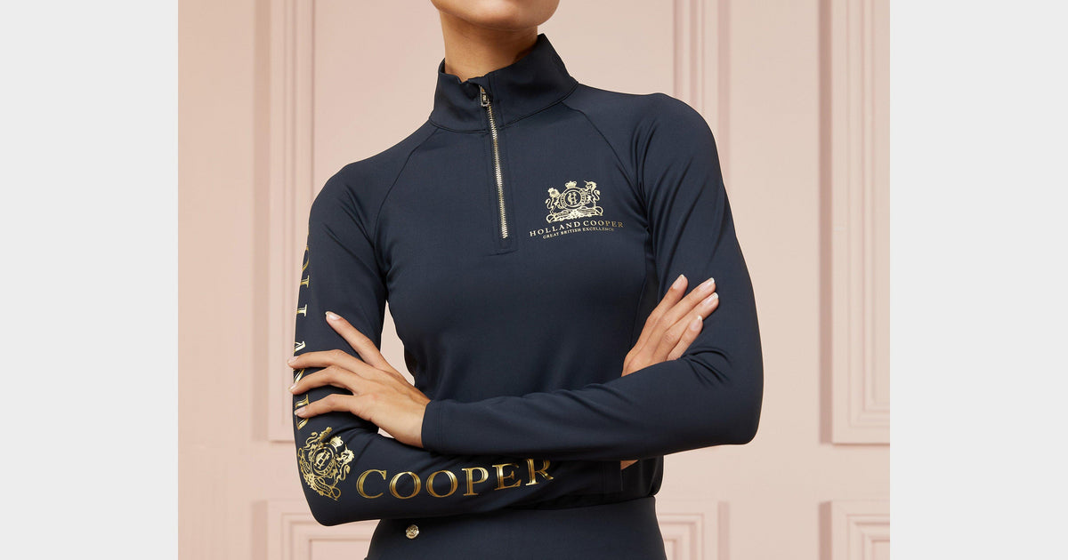 Holland Cooper Womens Base Layer Slate Gold – Naylors
