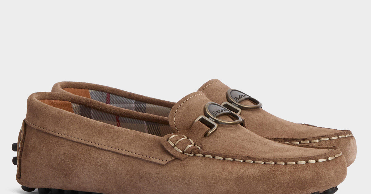 Barbour Womens Laire Driving Shoes Light Trench – Naylors