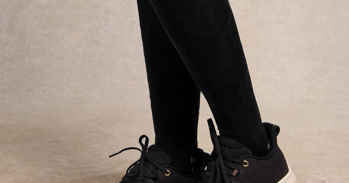 Holland Cooper Womens Burghley Waterproof Trainer Black – Naylors