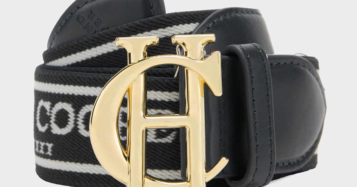 Holland Cooper Burghley Logo Riding Belt Black – Naylors