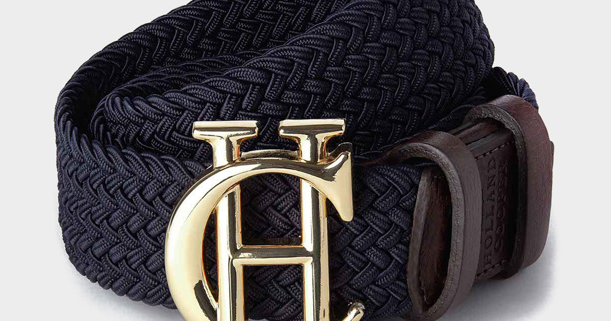 Holland Cooper Womens Heritage Belt Ink Navy – Naylors